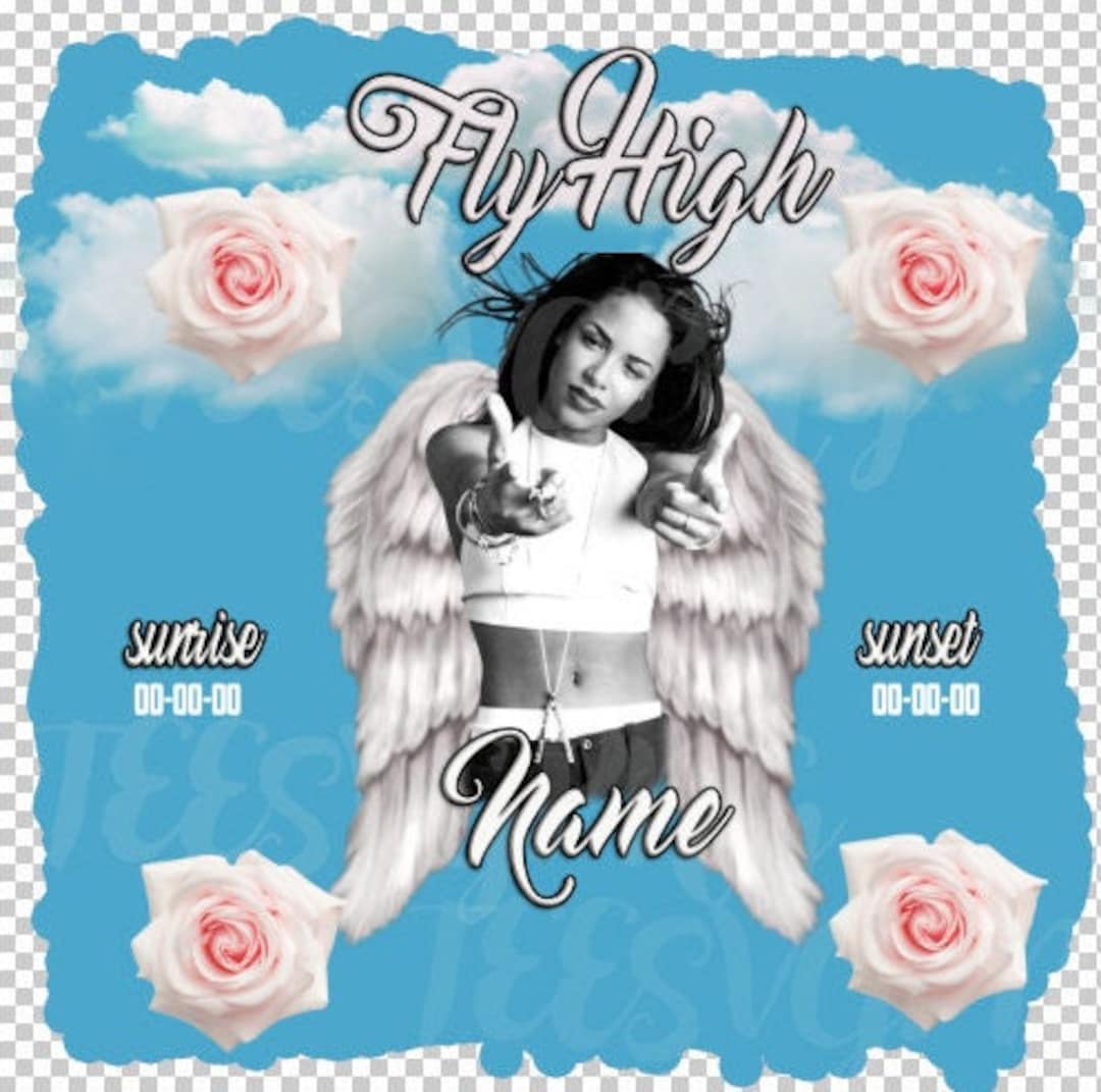 Memorial Background for Sublimation T-shirt/rip Template/ Fly High ...