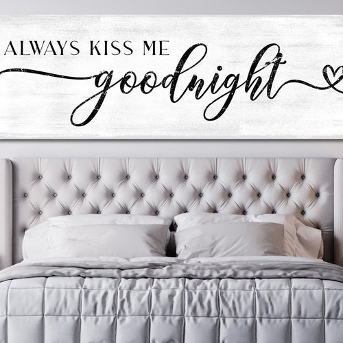 Master Bedroom Wall Decor Over The Bed Sign Personalized Etsy