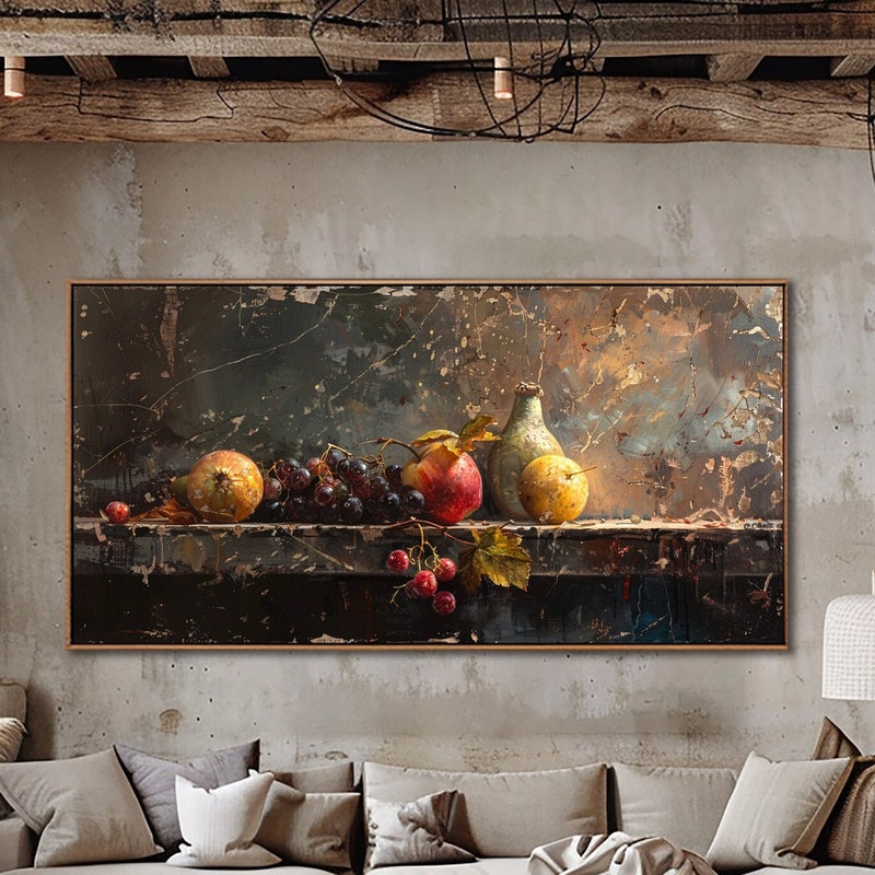 Rustic Kitchen Art - Etsy