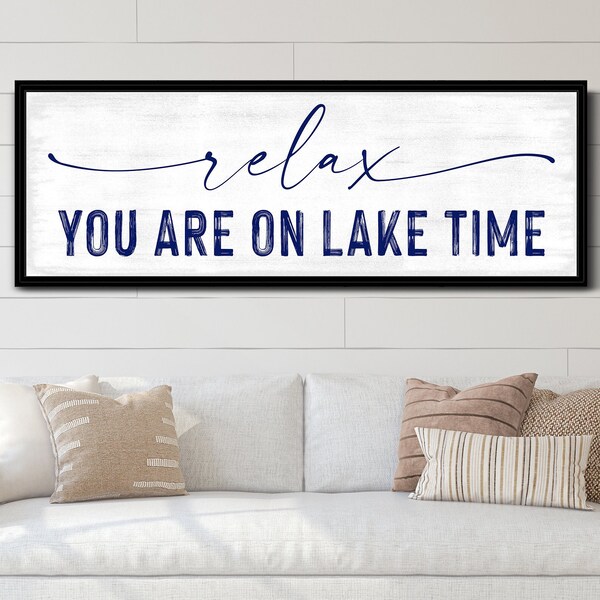 On Lake Time - Etsy
