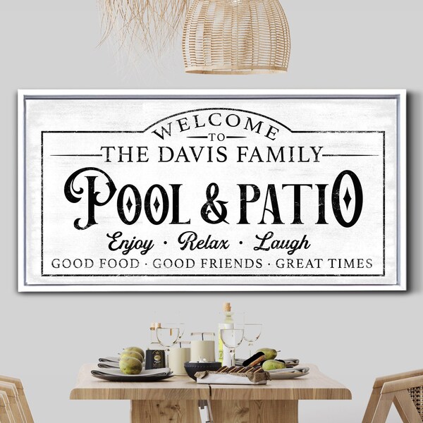 Pool Signs Personalized - Etsy