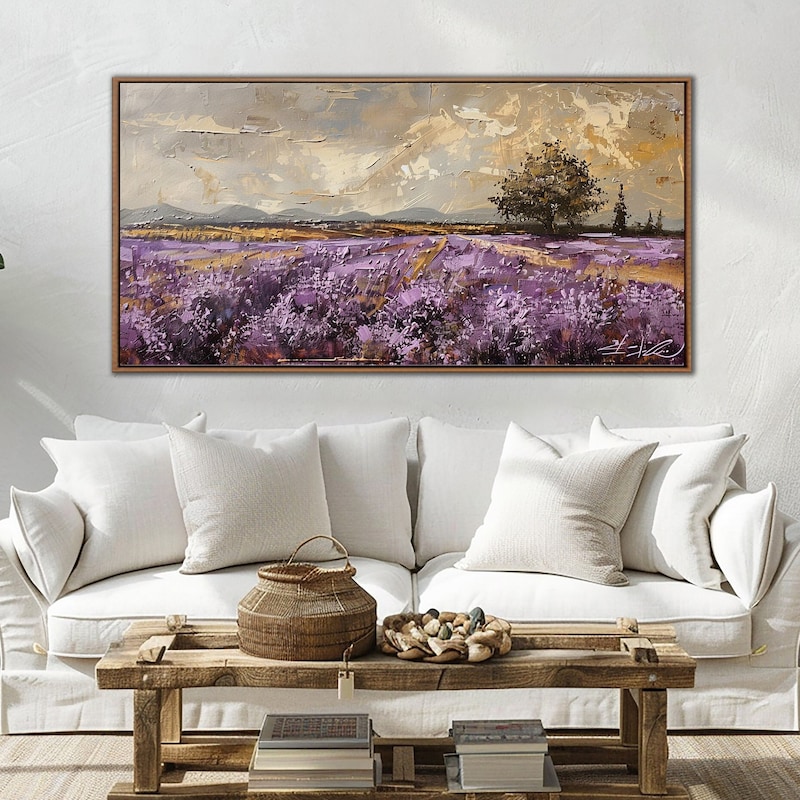 Lavender Painting - Etsy