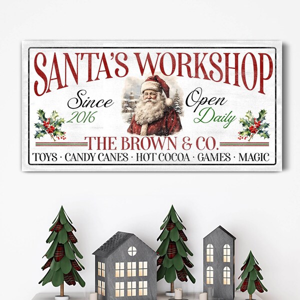 Santas Toy Shop - Etsy