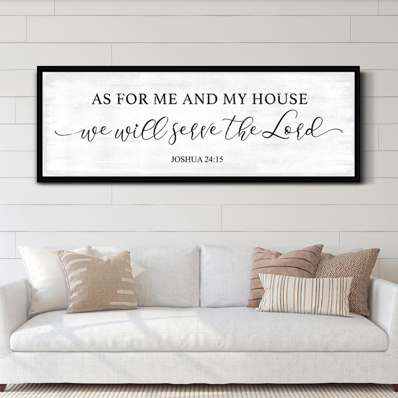 Serve the Lord Sign - Etsy