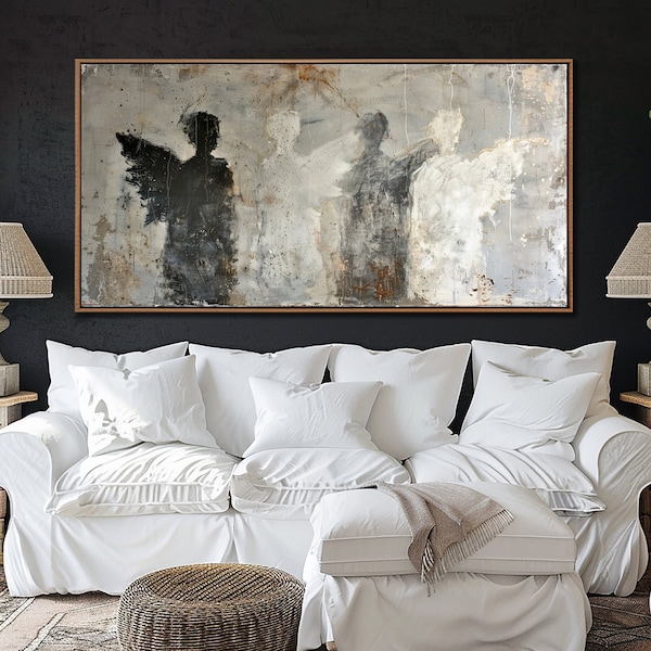 Abstract Angel Art - Etsy