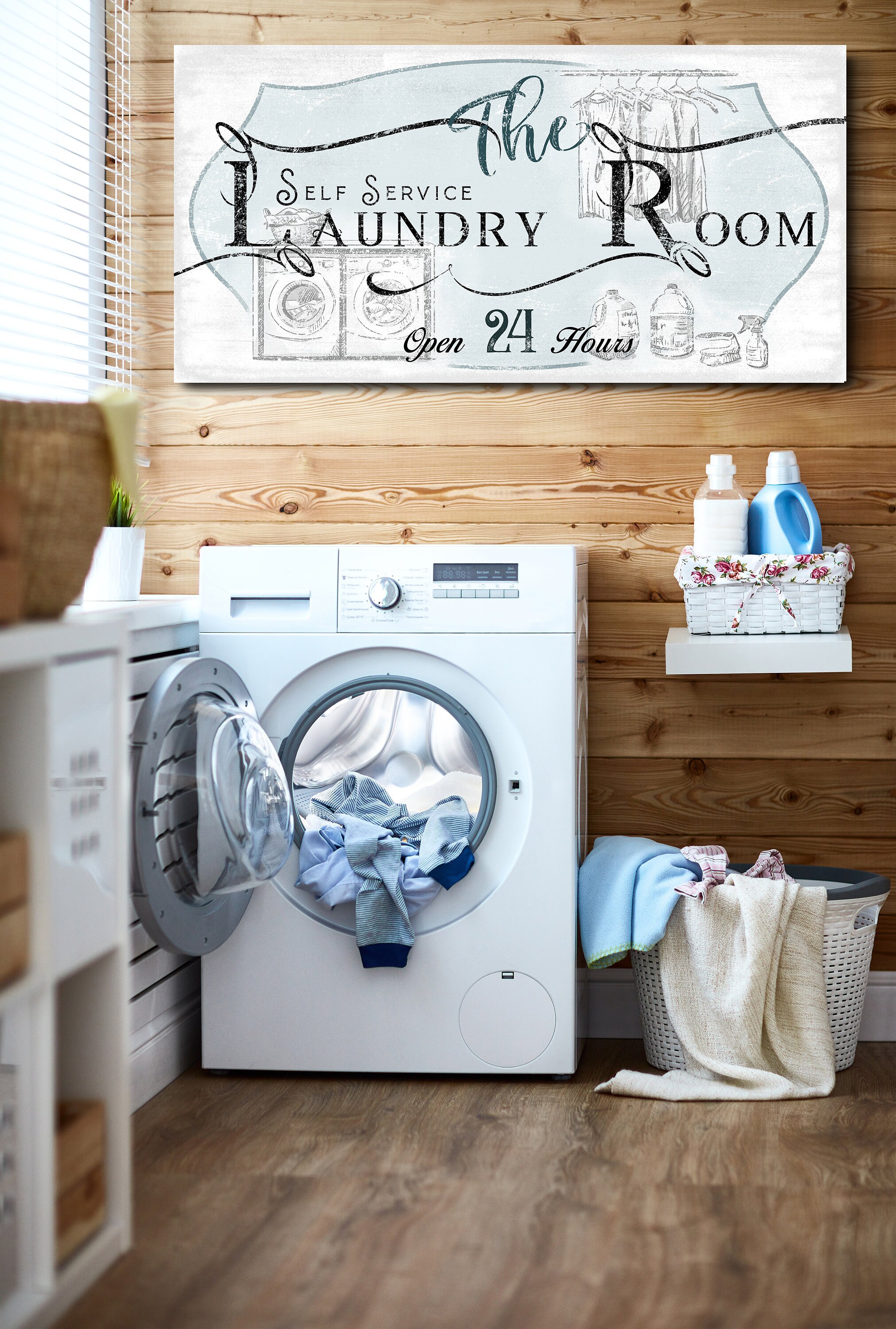 Laundry Room Sign, Laundry Co. Sign, Laundry Sign, Laundry Room Decor ...