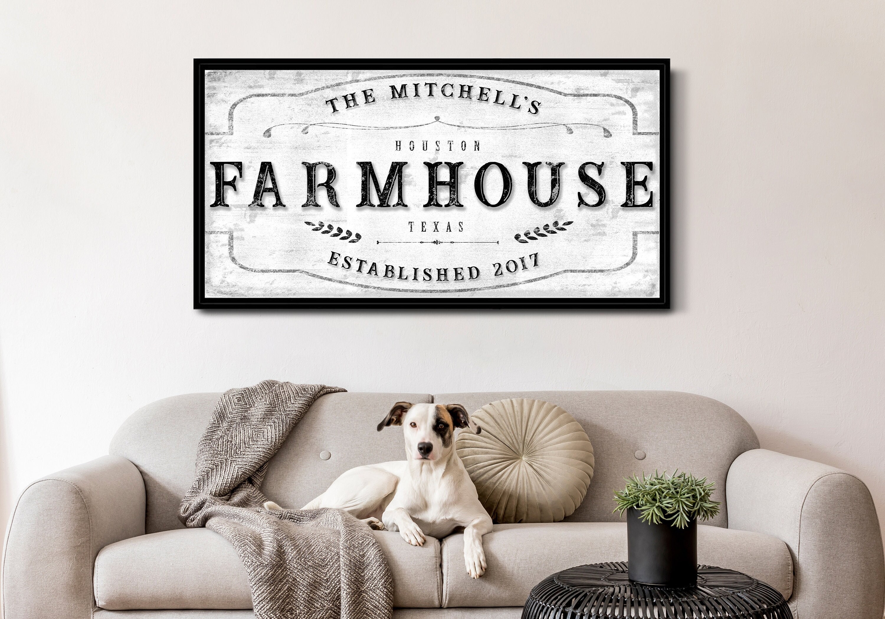 Personalized Family Homestead Sign Vintage Homestead Decor - Etsy