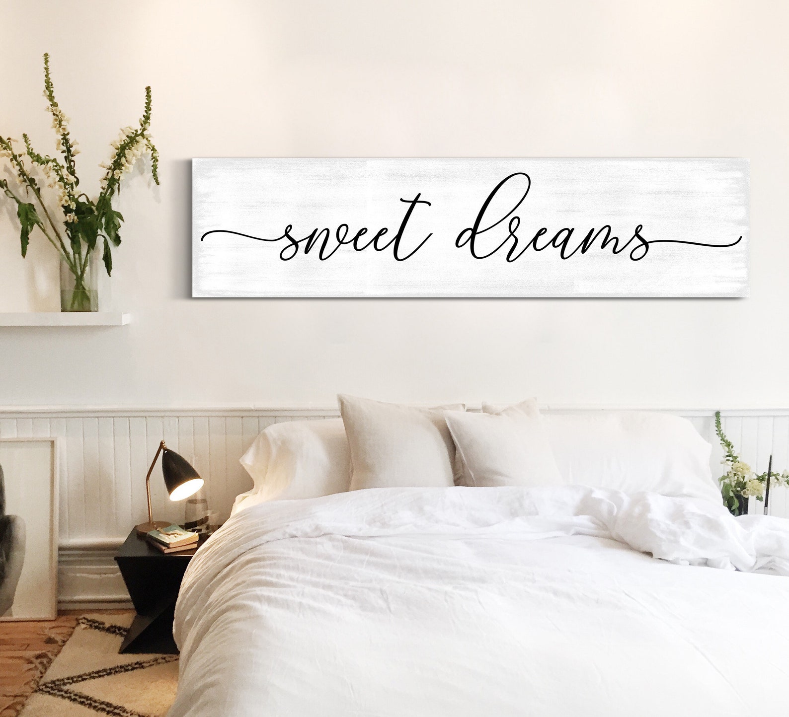 Sweet Dreams Sign, Sweet Dreams Decor, Master Bedroom Decor, Bedroom ...