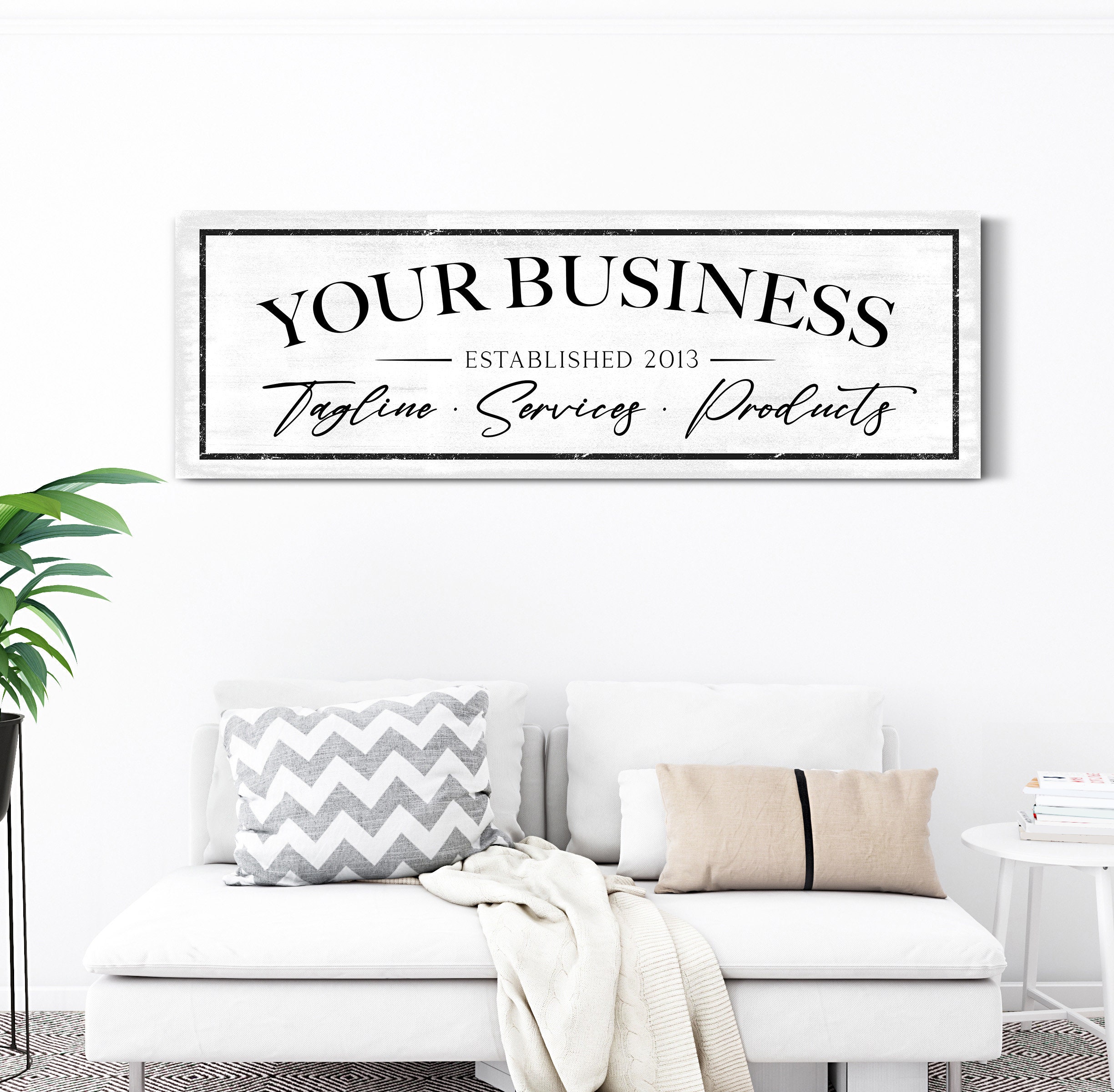 Customized Your Business Sign Custom Company Name Sign - Etsy