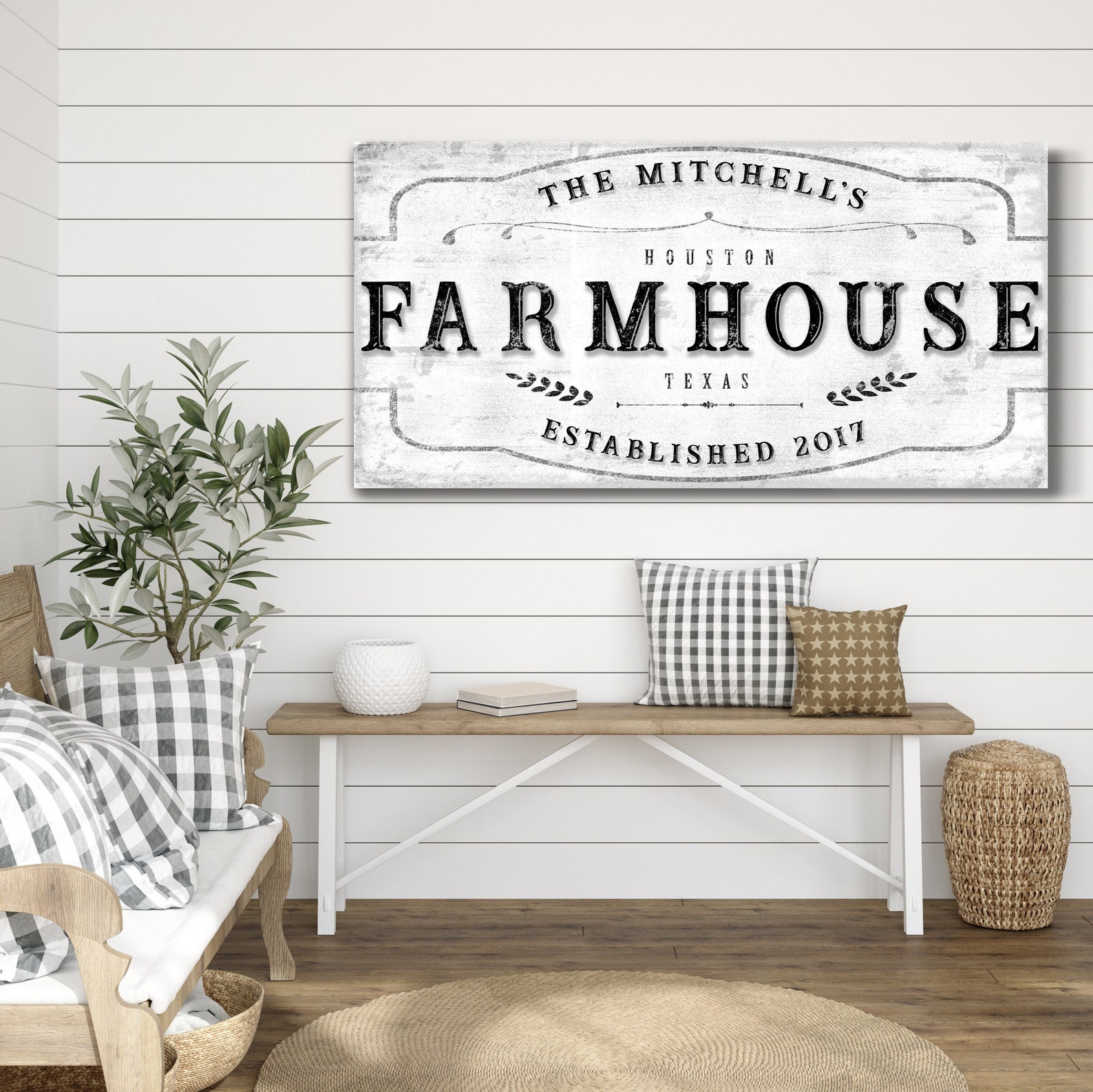 Personalized Family Homestead Sign Vintage Homestead Decor | Etsy