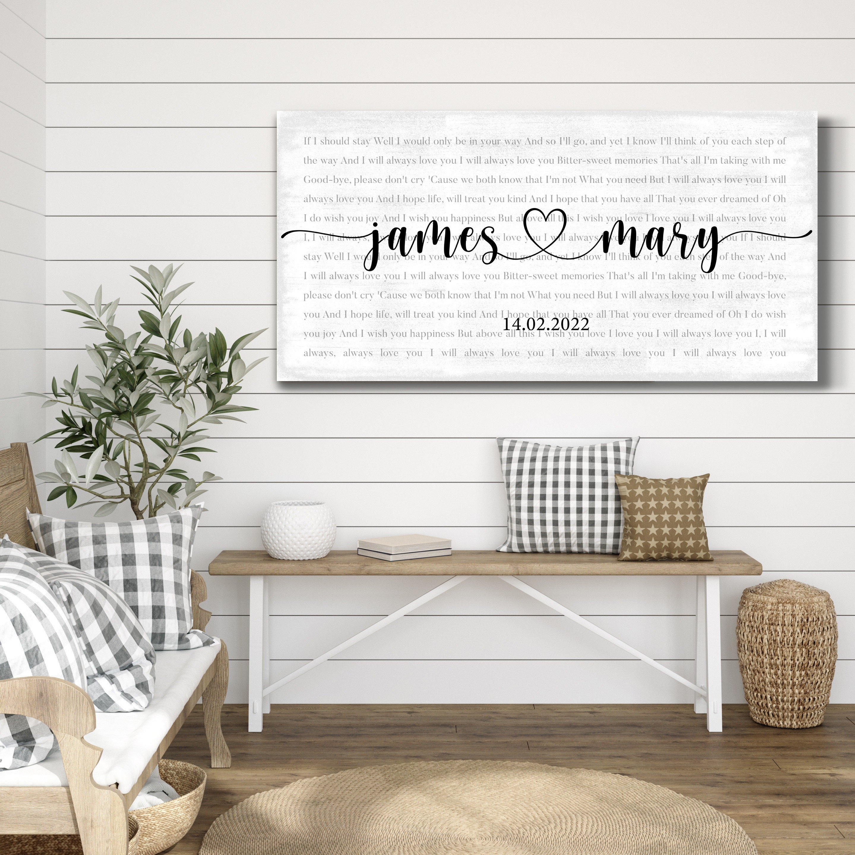 Custom Song Lyrics Sign Wedding Song Lyrics Anniversary - Etsy