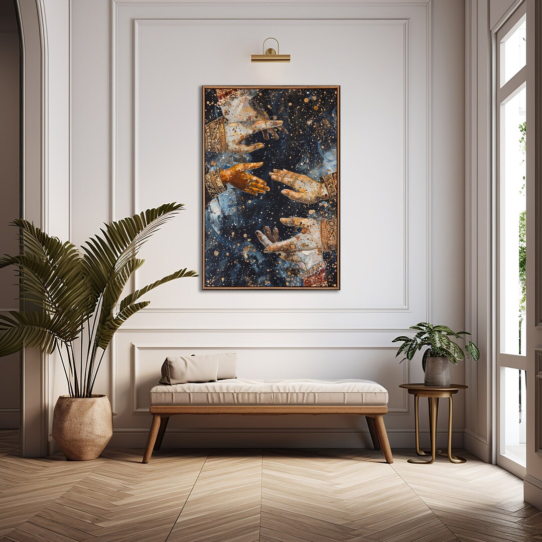 Gemini Abstract Wall Art, Zodiac Wall Decor, Horoscope Decor, Gemini ...