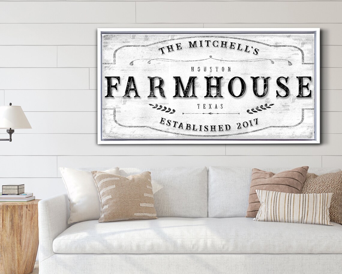 Personalized Family Homestead Sign Vintage Homestead Decor - Etsy