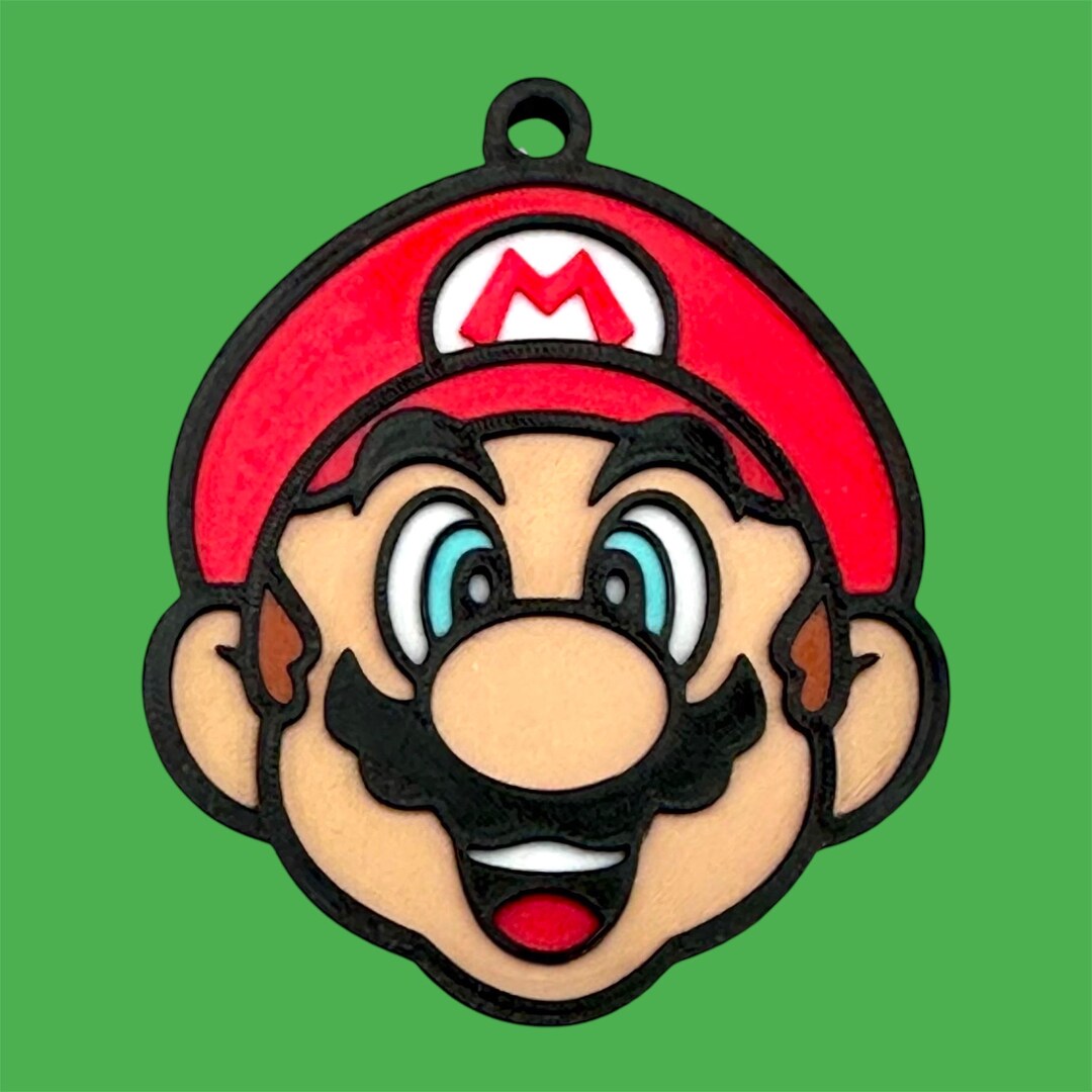Mario Keychain/ornament ~ Mario From Super Mario Brothers ~ Perfect to ...