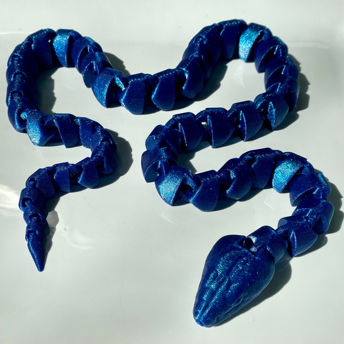 Basic Ball Python Snake 3D Printed Fun & Flexible - Etsy