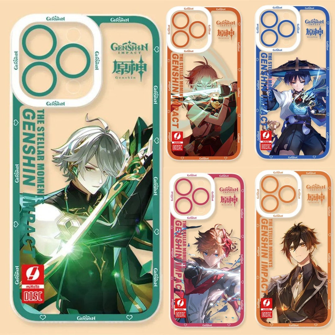 FOR IOS : NEW Genshin Impact Game Anime Kawaii Phone Case - Etsy Canada