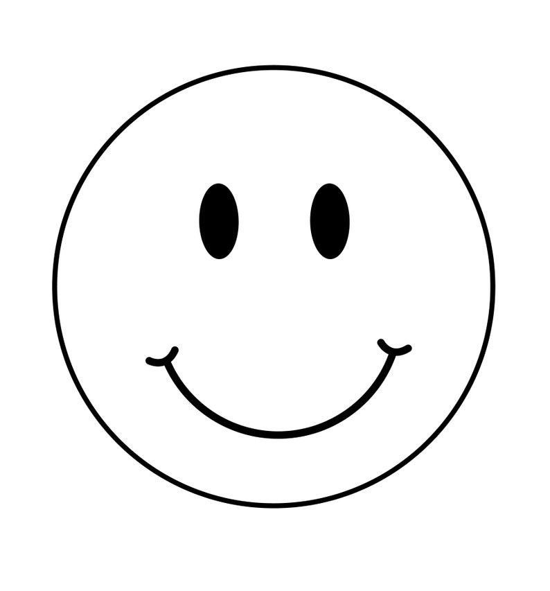 Smiley Face, Descarga instantánea SVG, PNG, EPS, tiff, dxf, jpg ...
