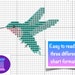 Place Card Cross Stitch Pattern INSTANT DOWNLOAD - Etsy