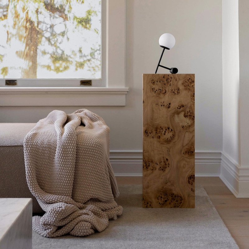 Travertine plinth pedestal - Etsy.de