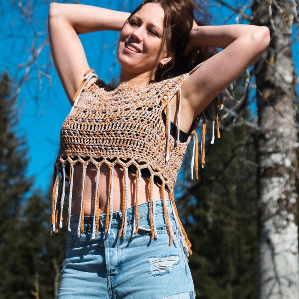 Fringe Top Pattern - Etsy
