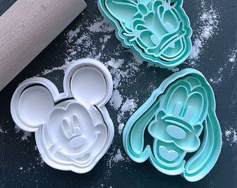Mickey Mouse Theme Cookie Cutter Set - Etsy