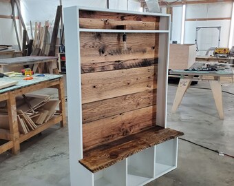 Barnwood Hall Tree | Etsy