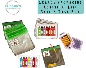 Special Education Task Box | Food Groups | Sorting Task | Autism Task ...