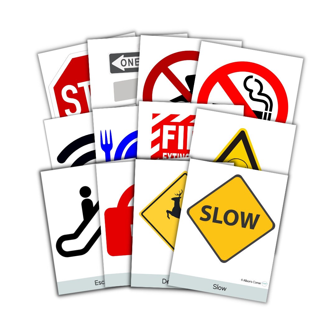 Community Signs Word Wall: Digital Download - Etsy