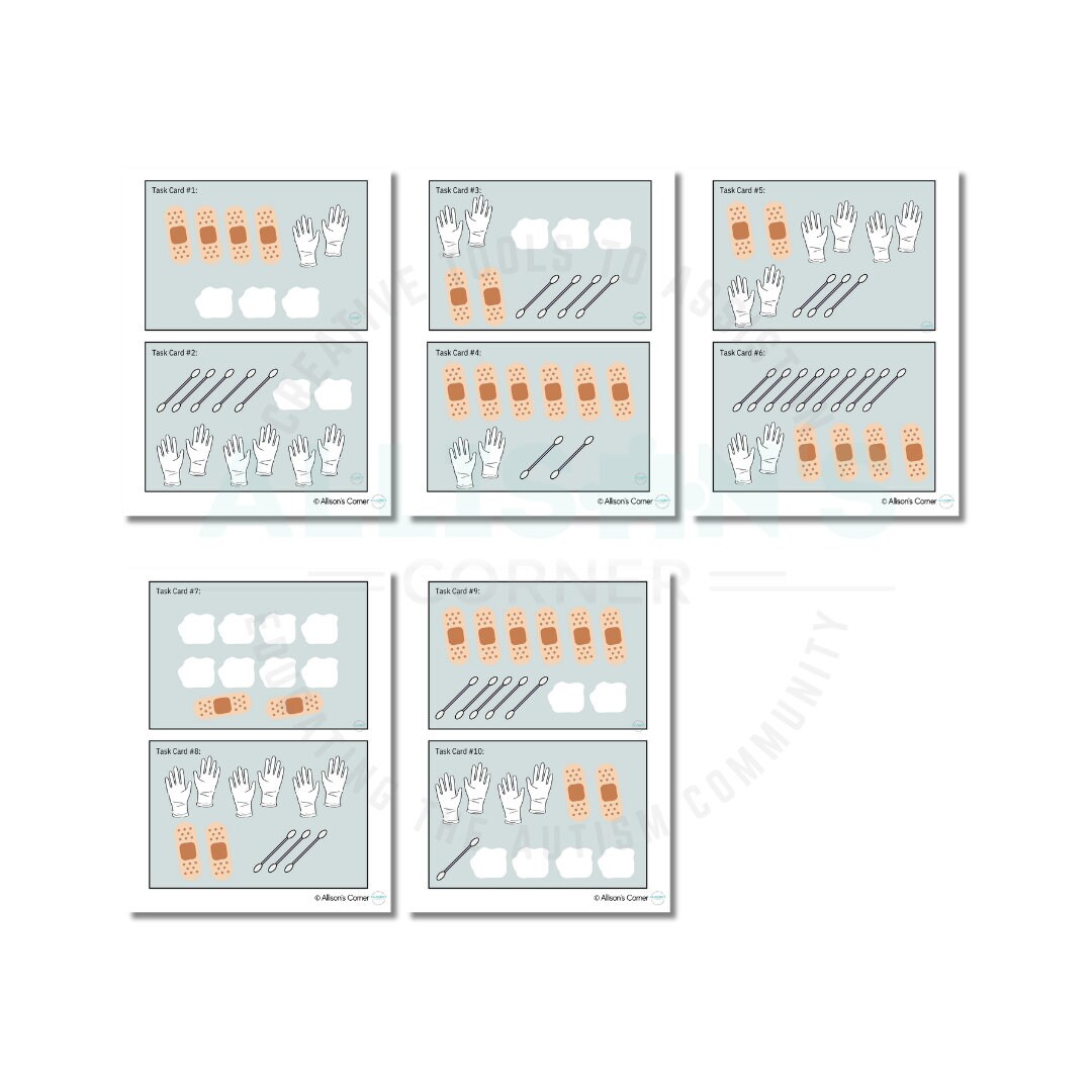 Vocational Task Box: First Aid Packaging - Digital Download - Etsy