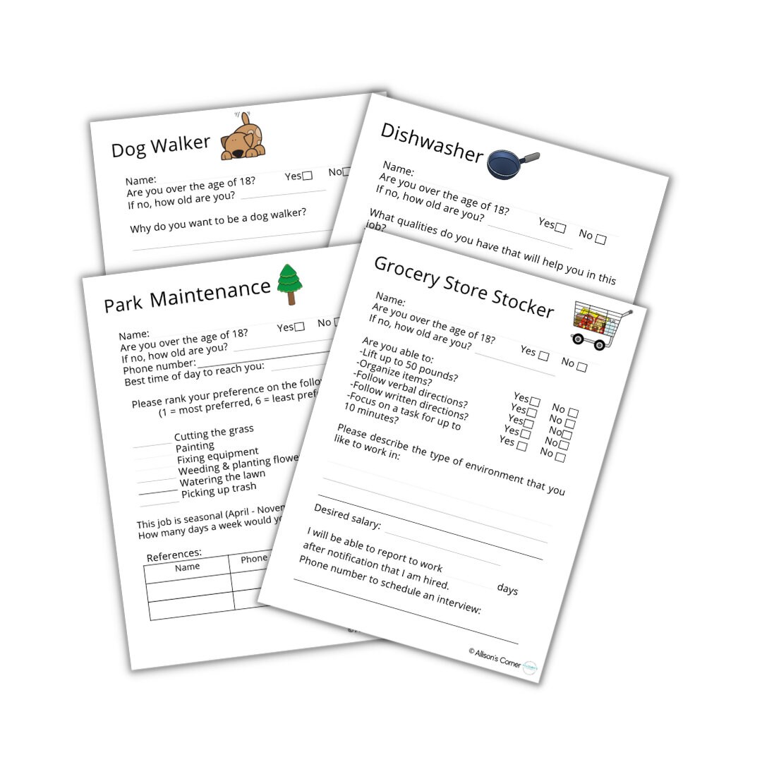 Practice Job Applications - 2nd Edition: Digital Download - Etsy