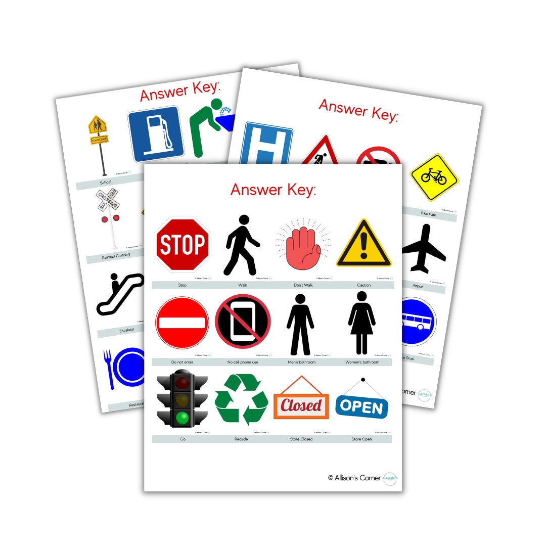 Community Signs Word Wall: Digital Download - Etsy