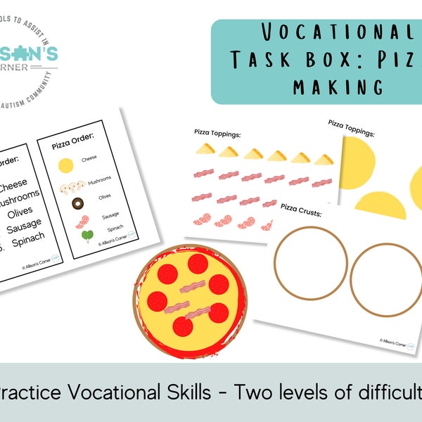 Vocational Task Boxes - Etsy