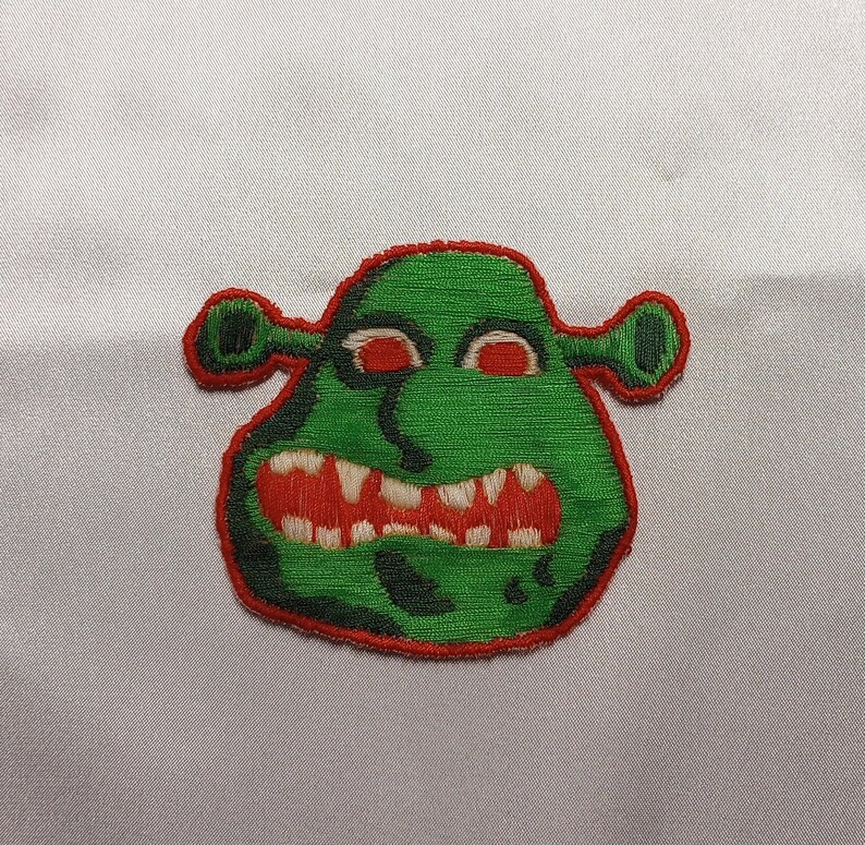 Shrek Beware of Ogre Sew-on Patch - Etsy