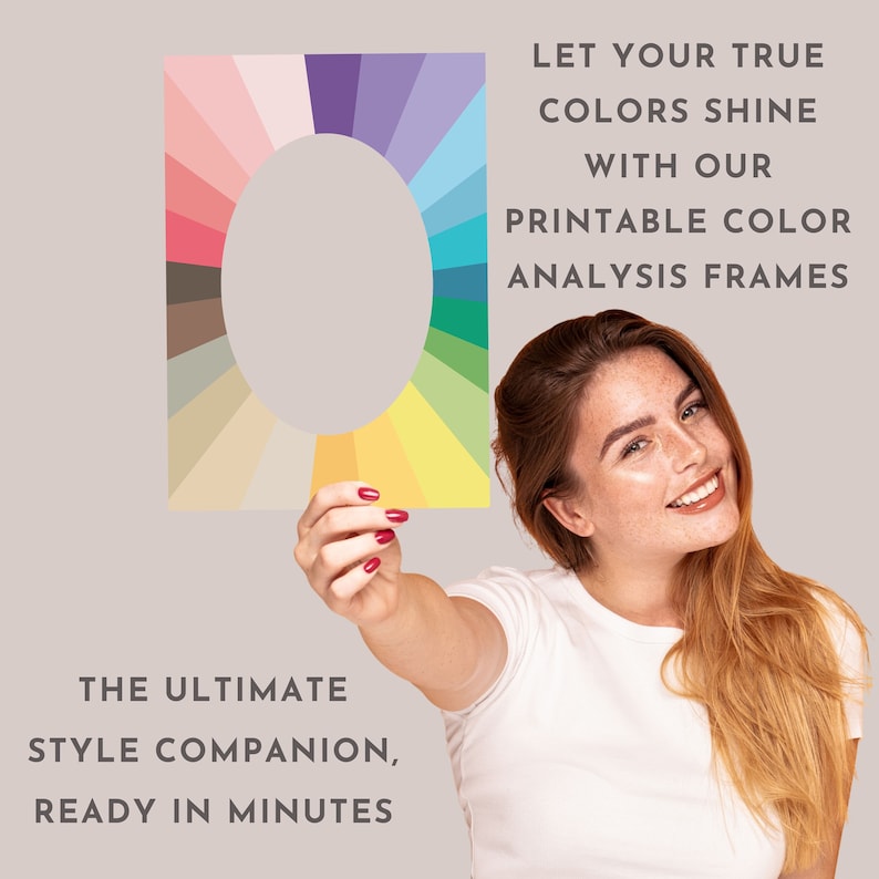 Personal Color Analysis Seasonal Color Face Frames Color Palette 12 ...