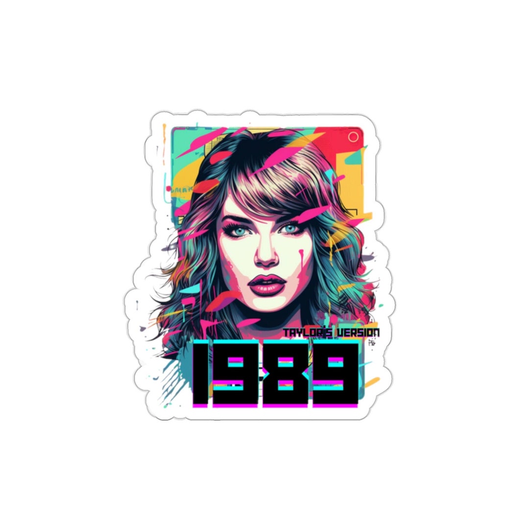 1989 Taylor's Version Taylor Swift Album Sticker, Taylor Swift Sticker ...