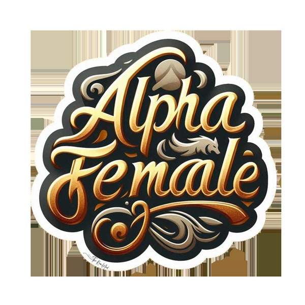 Female Sticker - Etsy