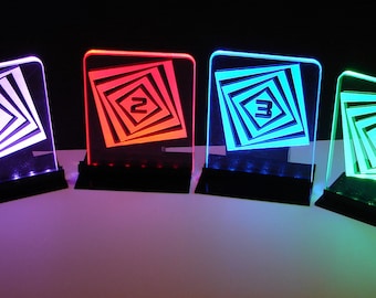 Glowing Table Sign- Set of 12- Inline - Etsy