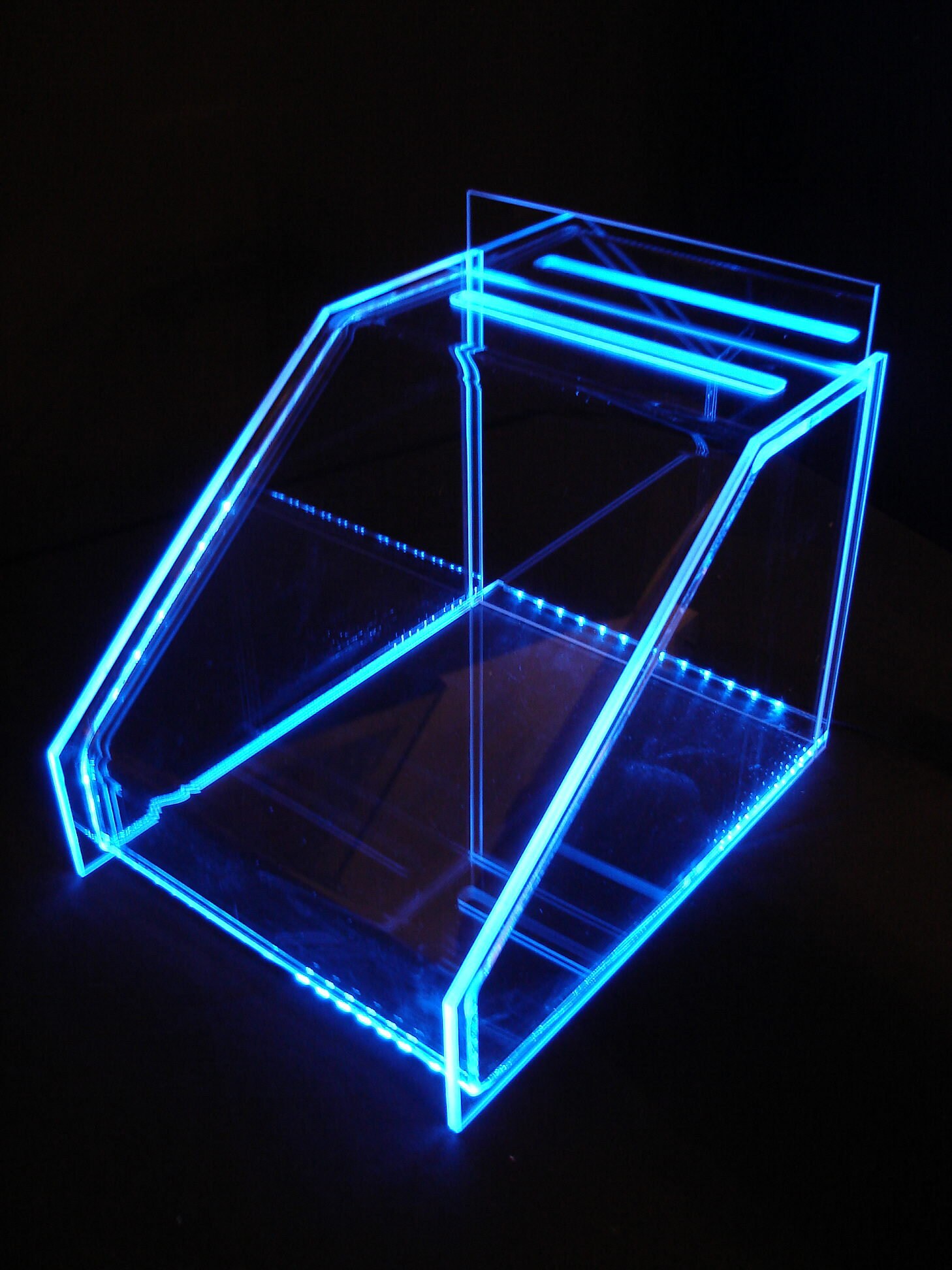 LED Glowing Party /reception Set...gift Card Box, 10 Economy Table ...