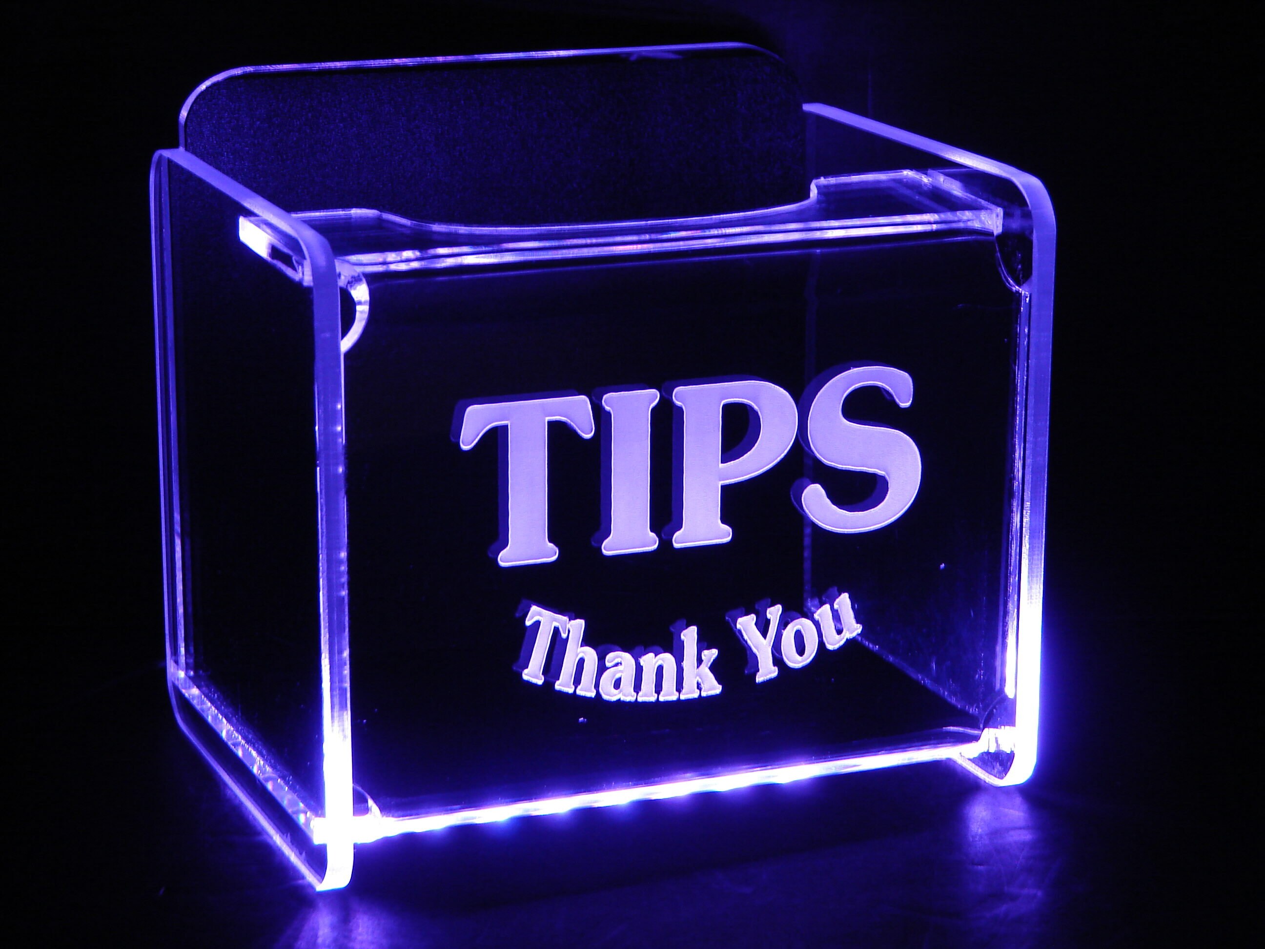 Glowing LED Tip Box Souvenir Font - Etsy