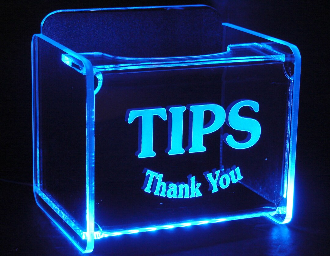 Glowing LED Tip Box Souvenir Font - Etsy
