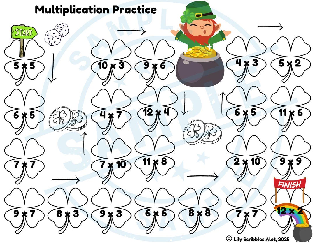 Leprechaun Multiplication - Etsy