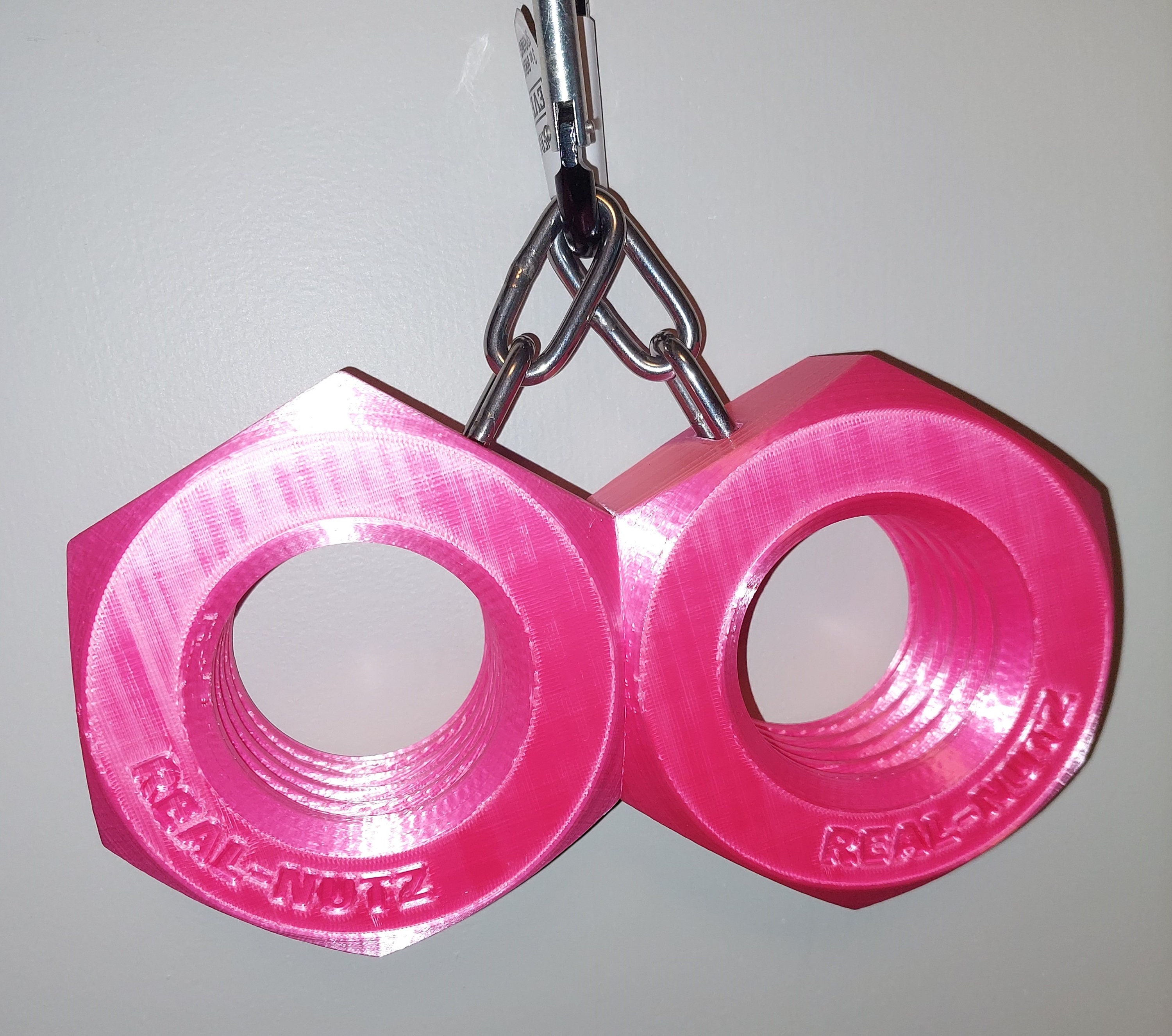 Big Truck Nuts 4 Hex Design Rear Bumper Art Will NEVER RUST Tailgate ...