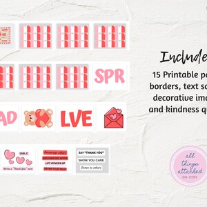Valentine's Themed Bulletin Board | Printable Kindness Month Bulletin ...