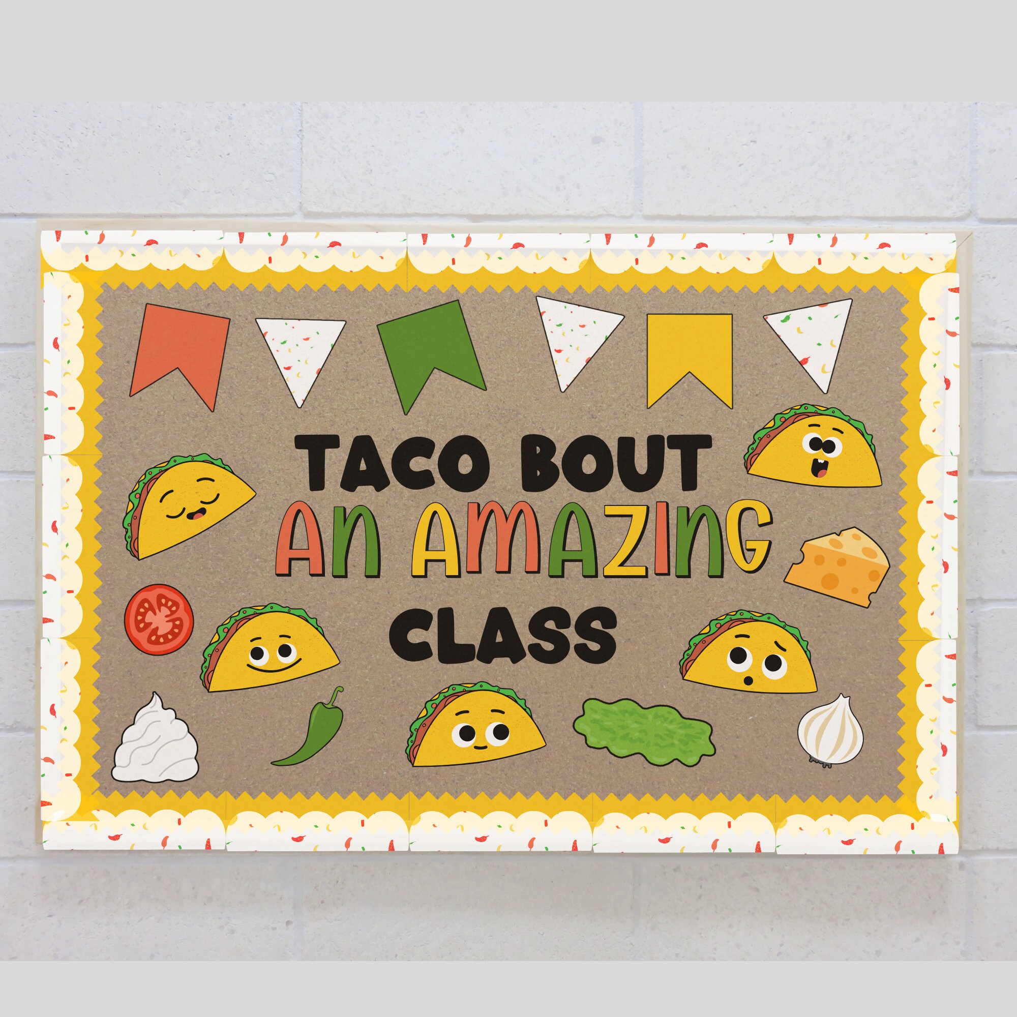 Taco Bout an Amazing Group Bulletin Board Idea | Taco Themed Bulletin ...
