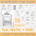 2nd 3rd 4th Grade Worksheets | Early Finishers Work Packet for May ...