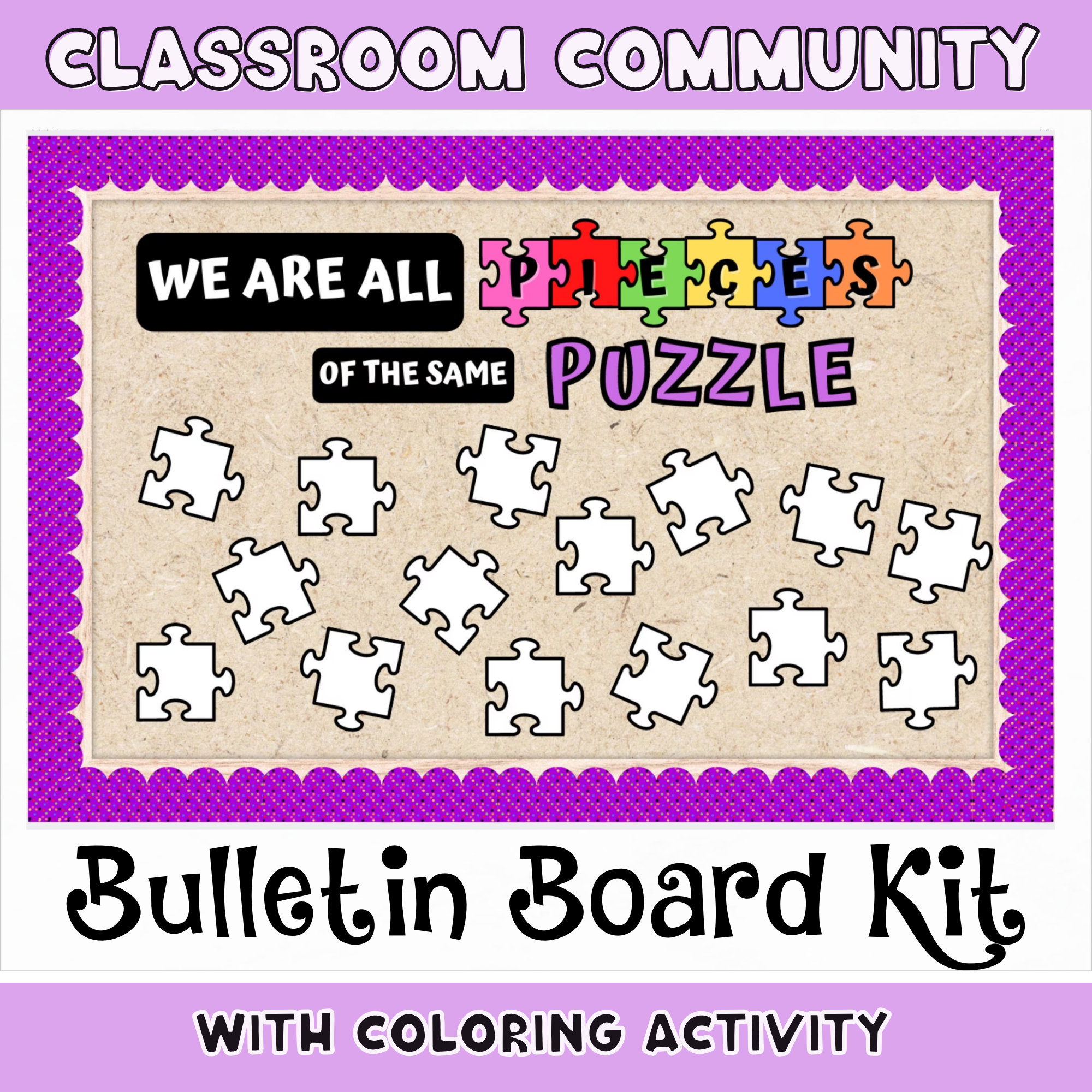Puzzle Piece Template For Bulletin Board 42 Amazing Math Bulletin