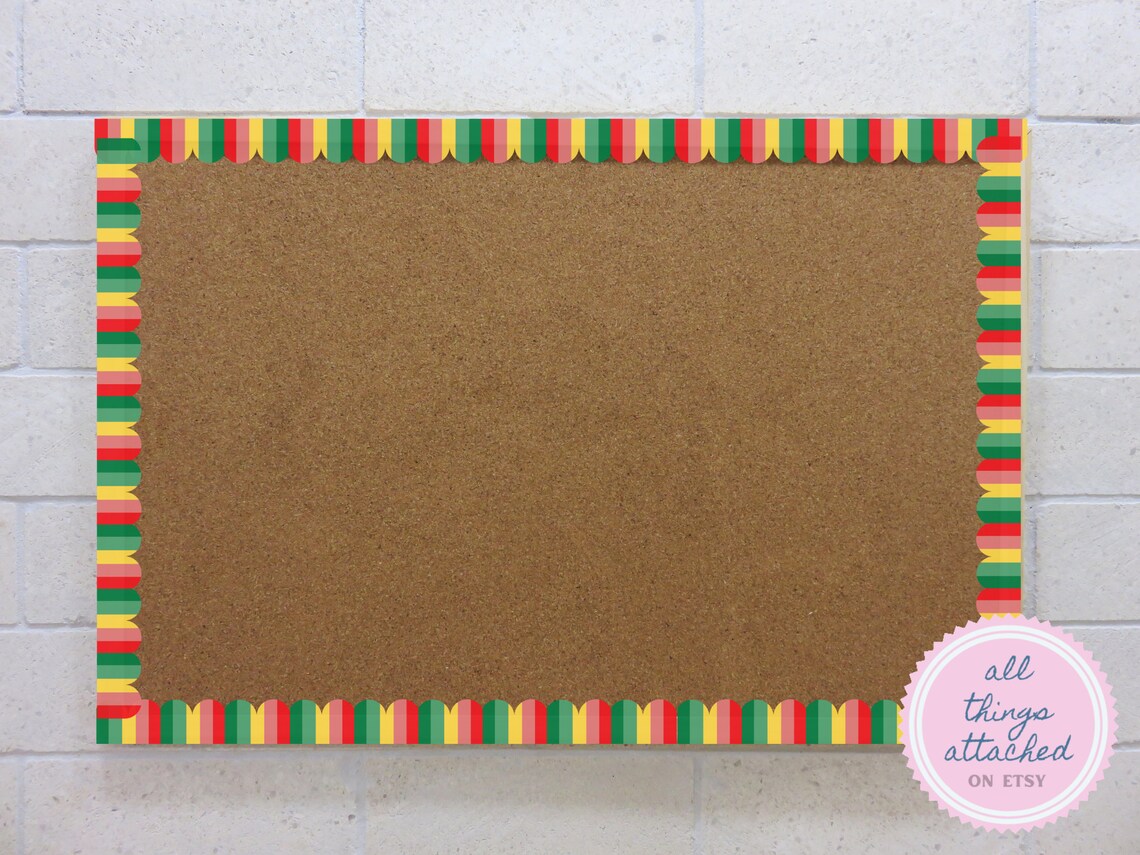 Christmas Bulletin Board | Printable Bulletin Board Borders | Winter ...