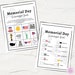 Memorial Day Scavenger Hunt Printable Scavenger Hunt Memorial Day Party ...