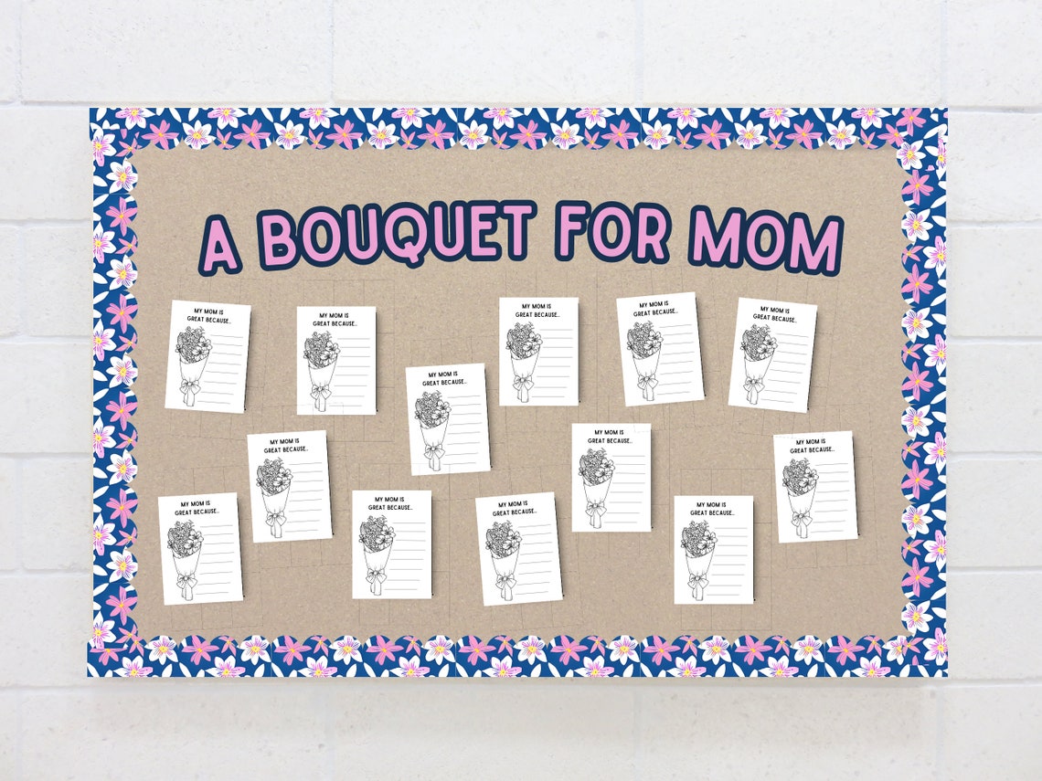 Mother's Day Bulletin Board Kit Classroom Board Idea Bulletin Board ...