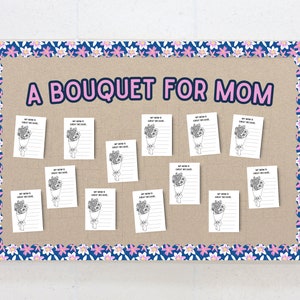 Mother's Day Bulletin Board Kit | Classroom Board Idea Bulletin Board ...